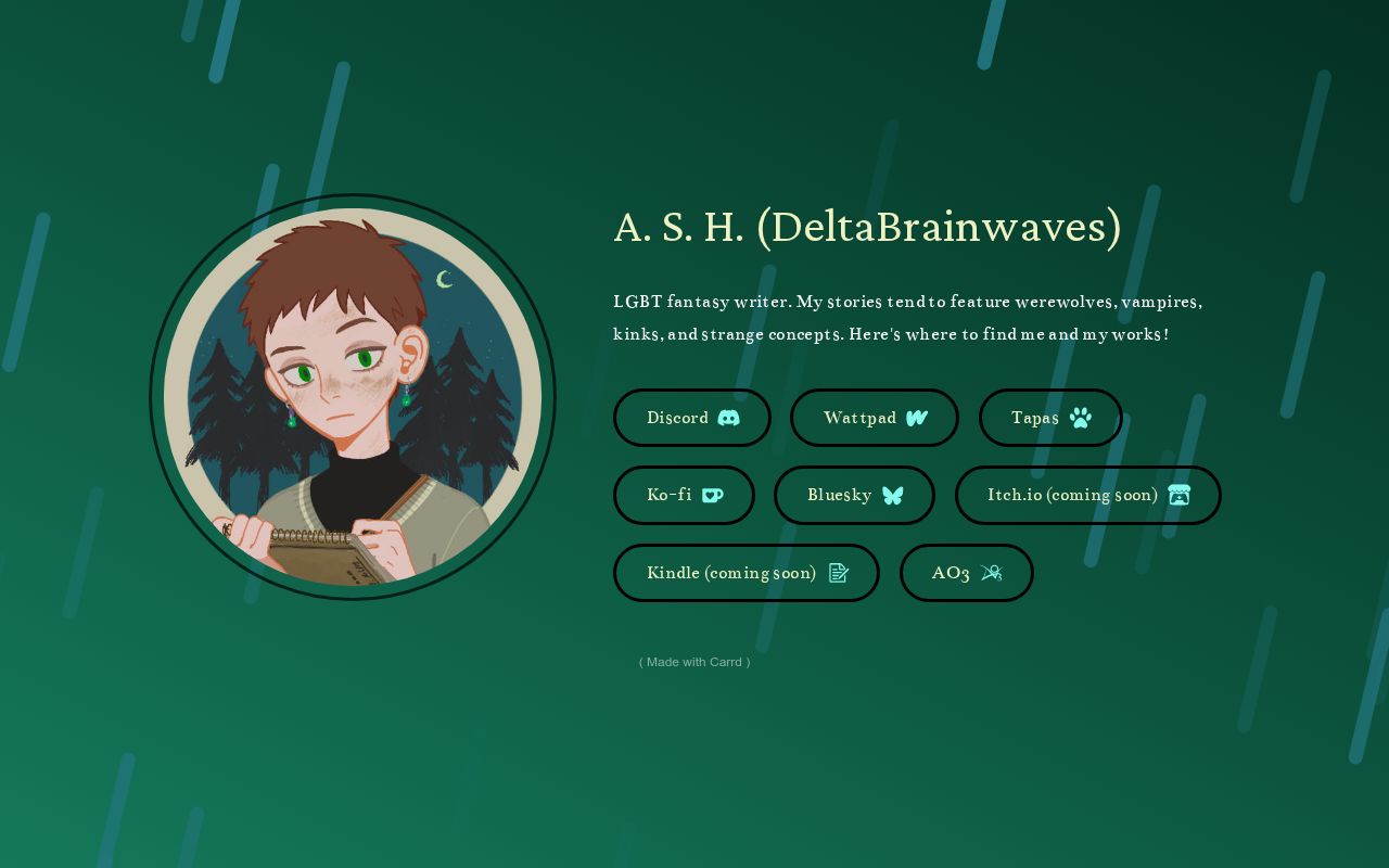 DeltaBrainwaves' Carrd